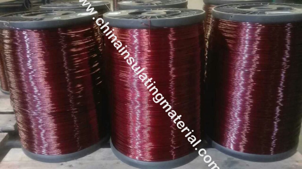 Polyester-imide/Polyamide-imide enameled Aluminum Wire 200 degree EI ...